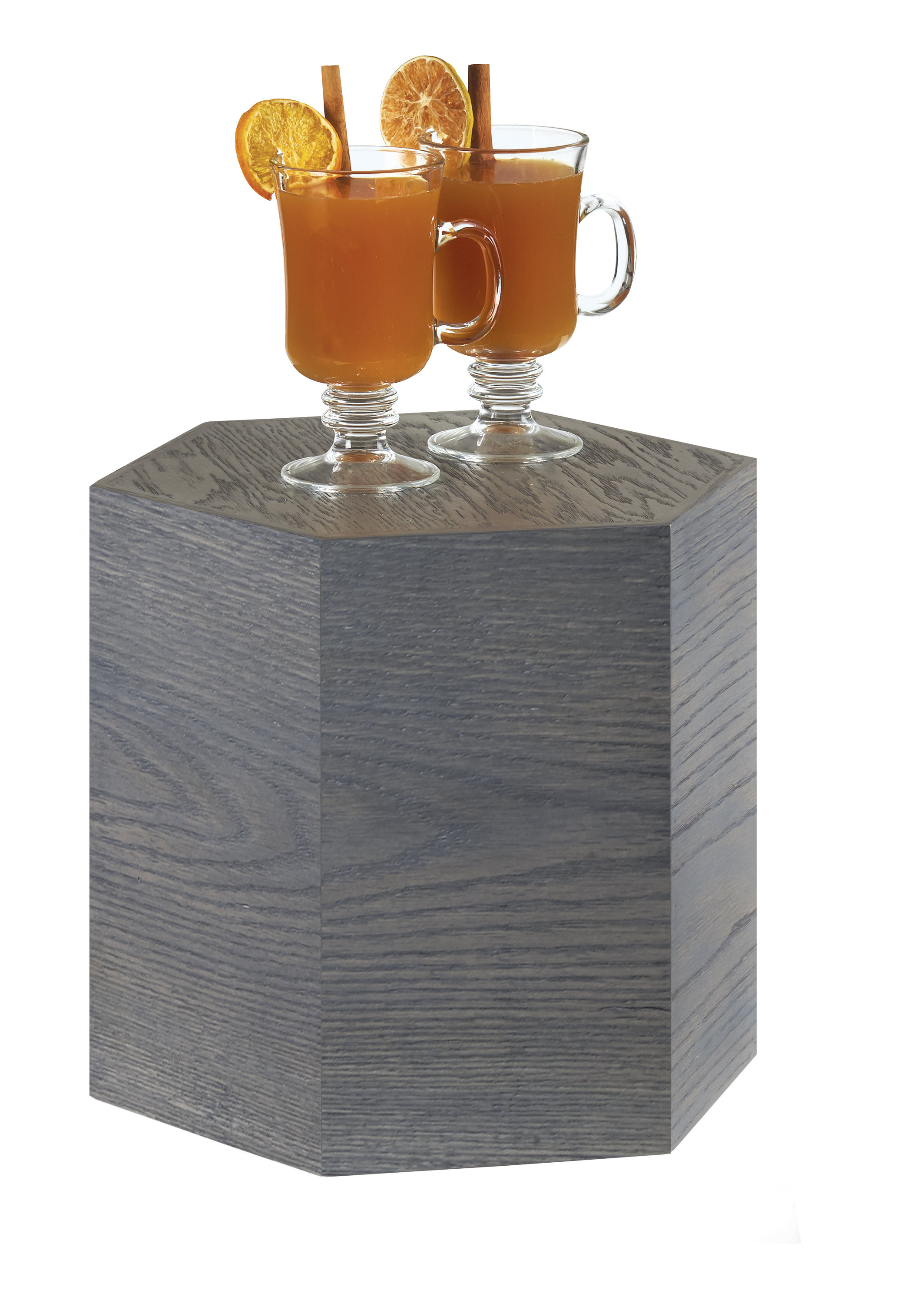 Cal-Mil ASHWOOD HEXAGON RISER 11" | Perigold